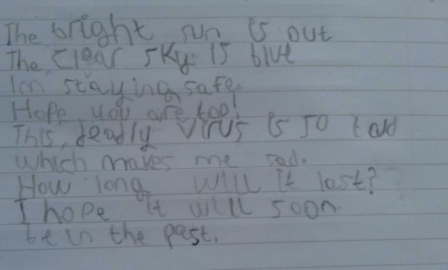Lockdown poetry | Woodmansey CE Primary School