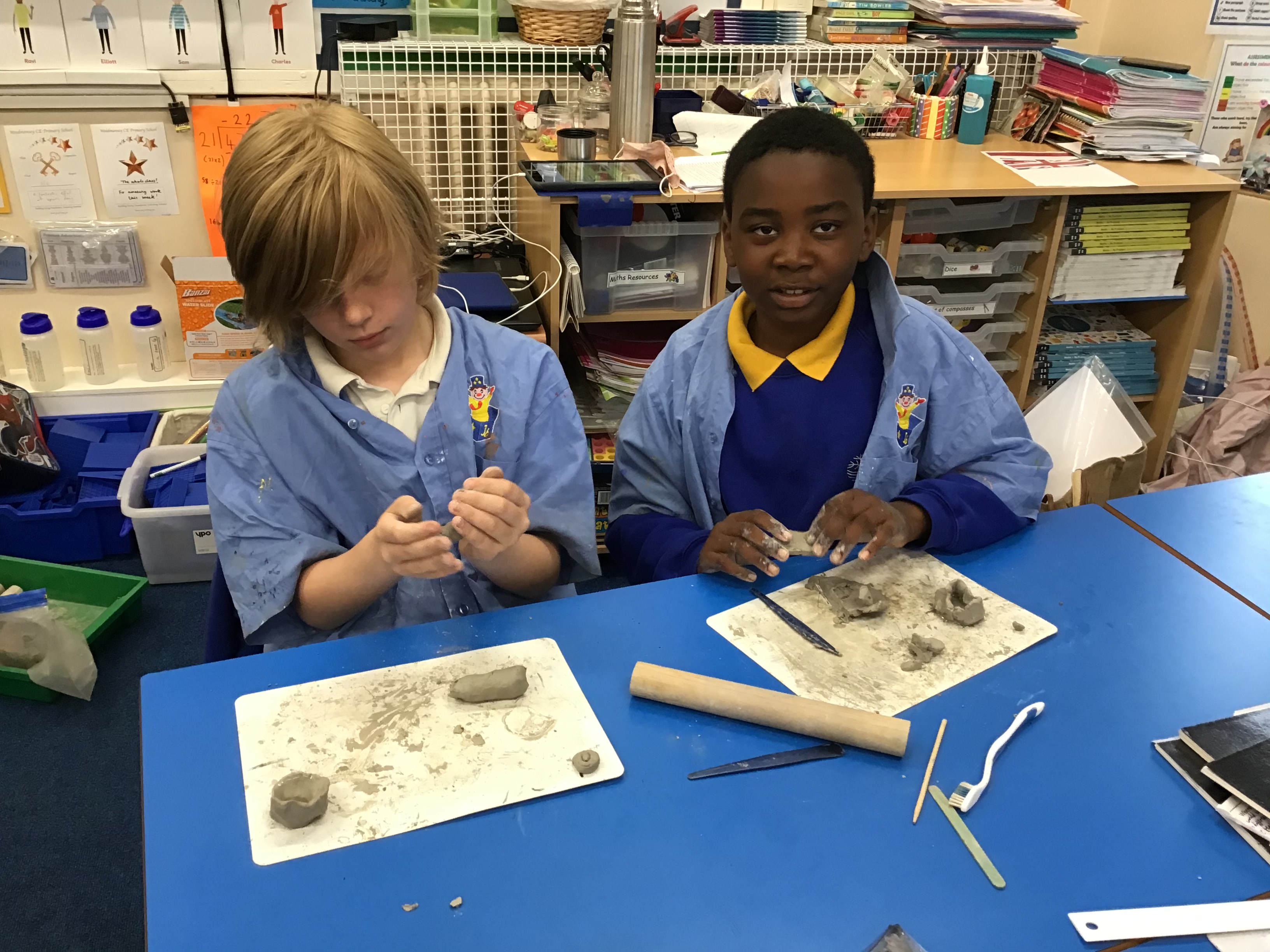 5/6 get messy modelling clay! | Woodmansey CE Primary School