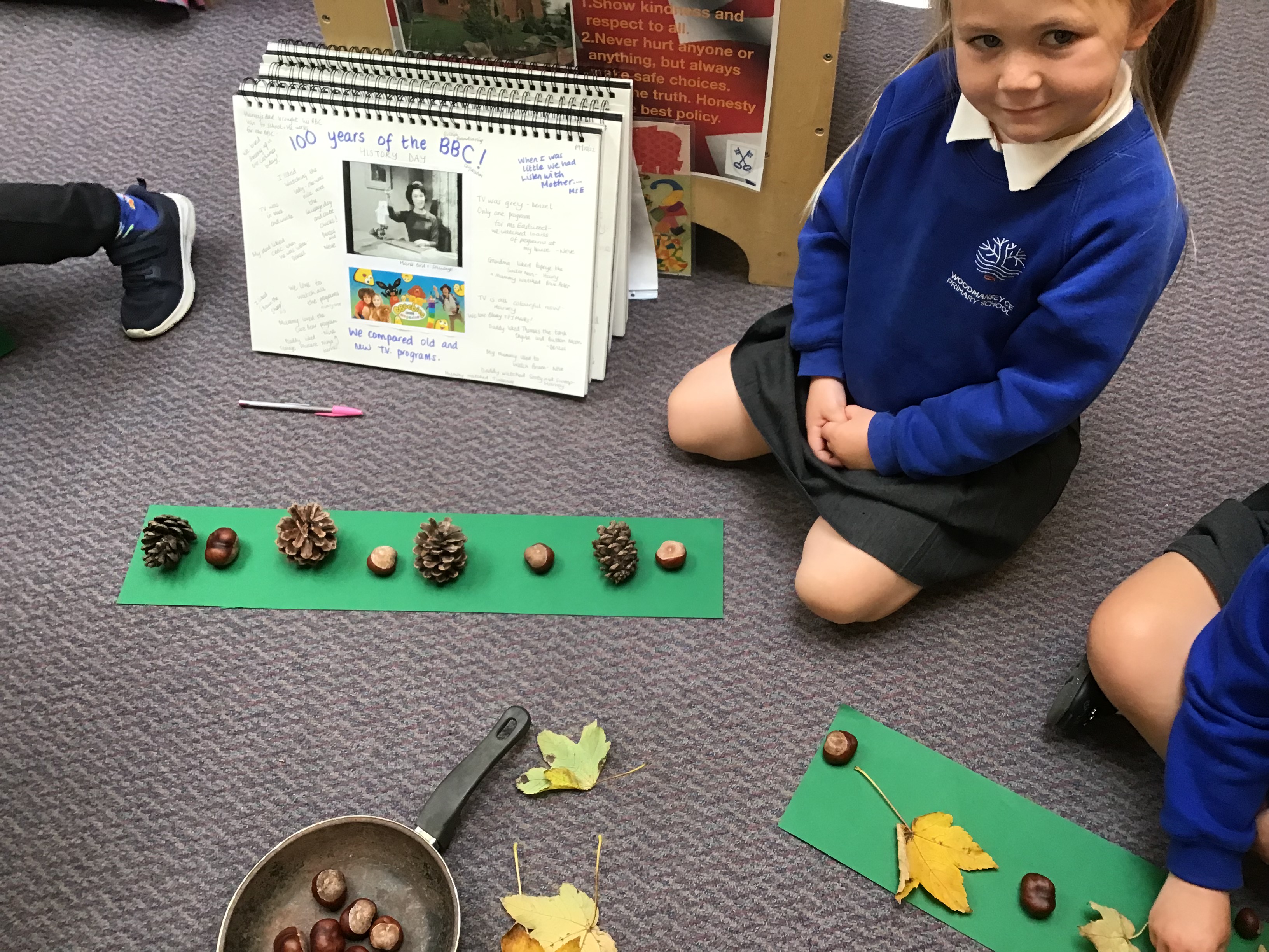 FSU enjoyed awesome autumn repeating pattern activities, making ABAB ...