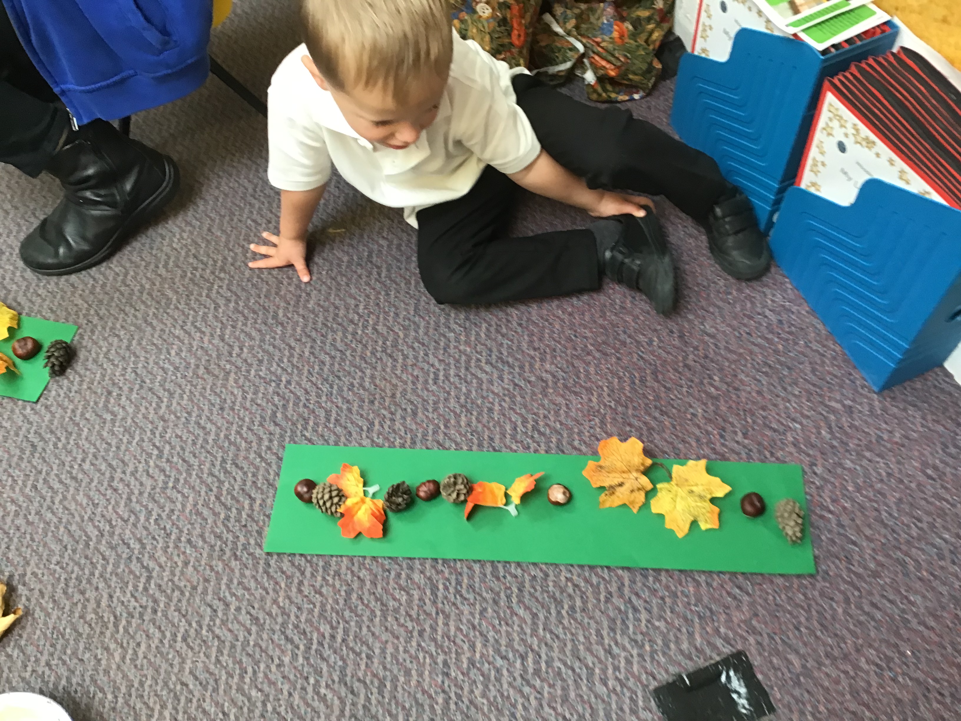 FSU enjoyed awesome autumn repeating pattern activities, making ABAB ...