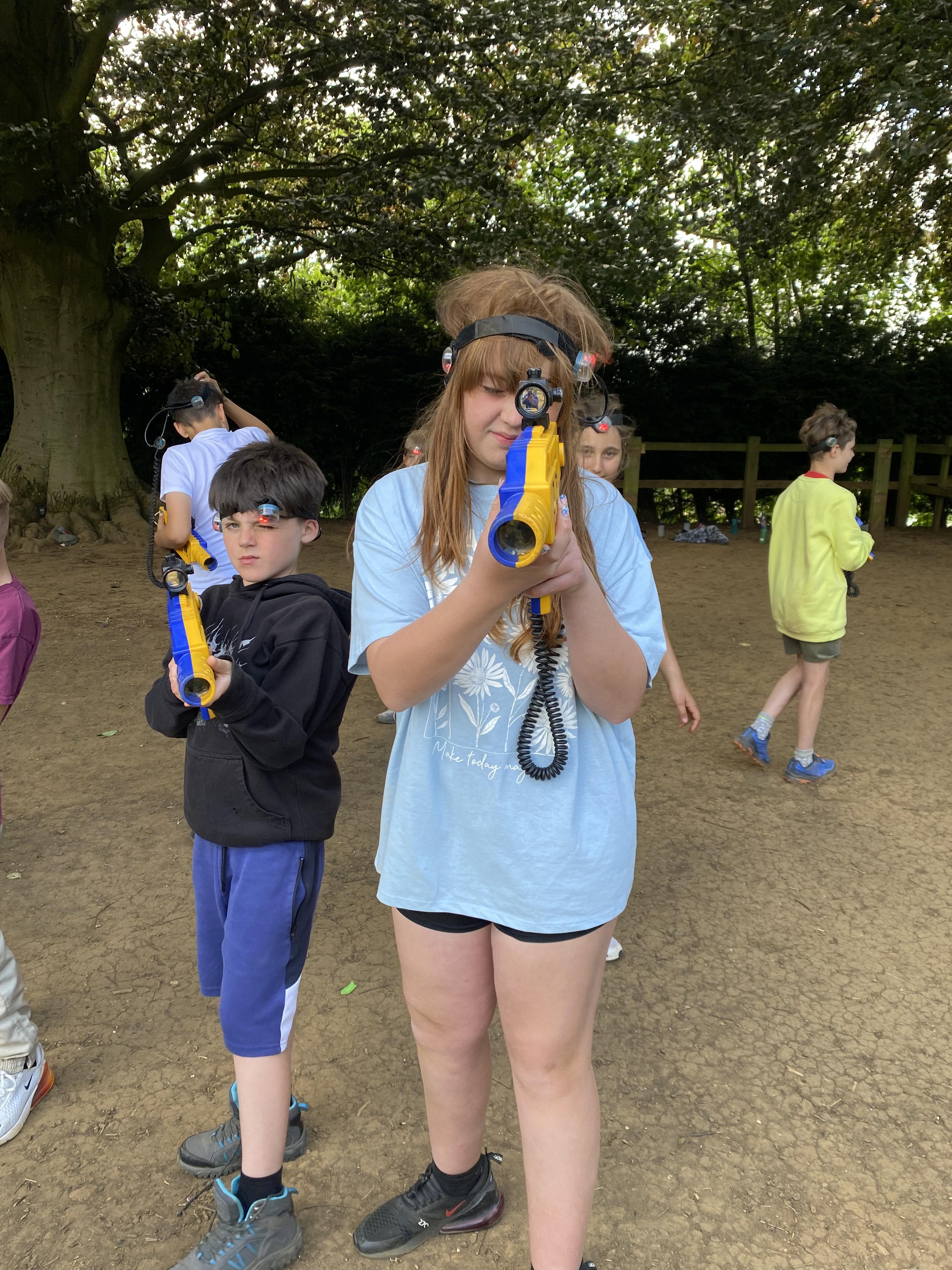 Day 2 at PGL included raft-building, orienteering, problem solving ...