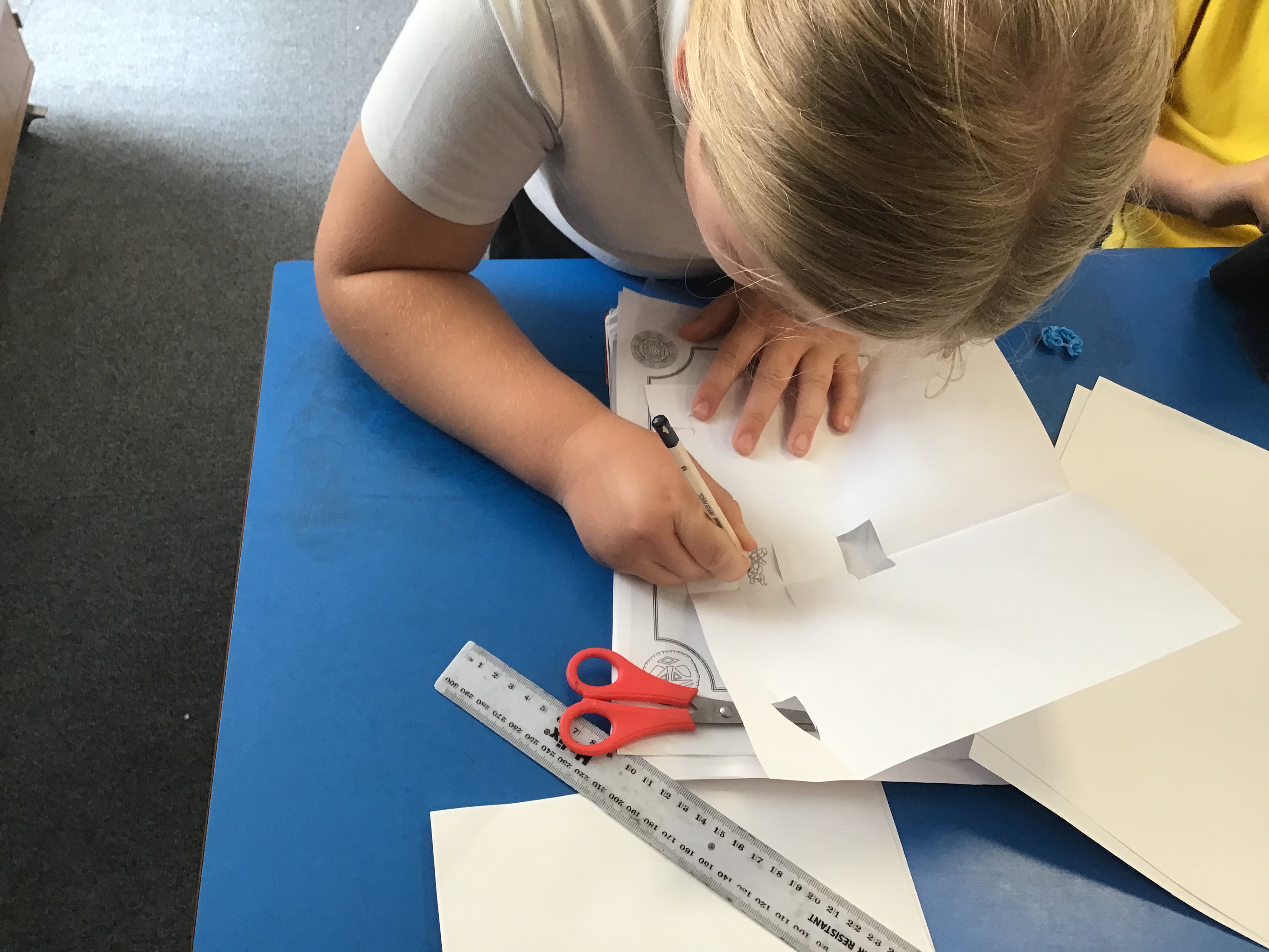 Practising our pop up skills in 3/4 | Woodmansey CE Primary School